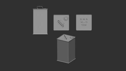 Firma49 A050-48 British Fuelcan (4 gal)
