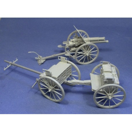 Resicast 351237 British WWI 18 pdr Gun - Limber & Wagon