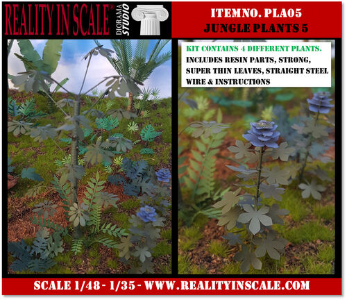 Reality in Scale PLA05 Jungle Plants 5