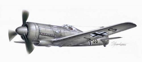 Planet Models 108 Focke Wulf Fw-190C (V-13)