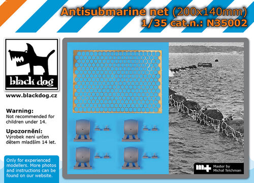 Black Dog N35002 Antisubmarine Net (200x140mm)