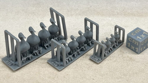 EMP3D 43130503 Kaczki (4 sztuki)