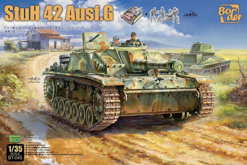 Border Model BT045 StuH 42 Ausf.G Early Production With Full Interior