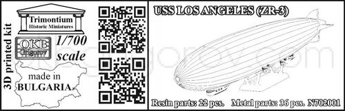 OKB Grigorov N702001 USS Los Angeles (ZR-3)