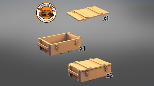 IDAP Technology PMI0382B #2 World War II Military Box