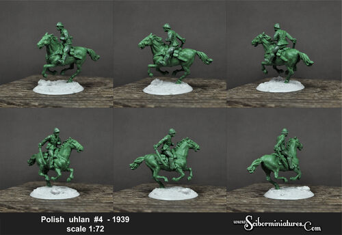 Scibor Monstrous Miniatures 72HM0076 Polish Uhlan #4 1939