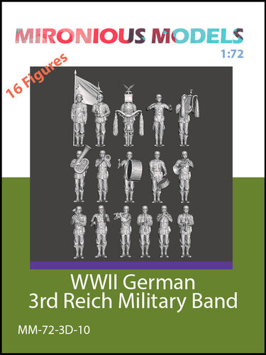 Mironious Models 72010 WWII German 3rd Reich Military Band