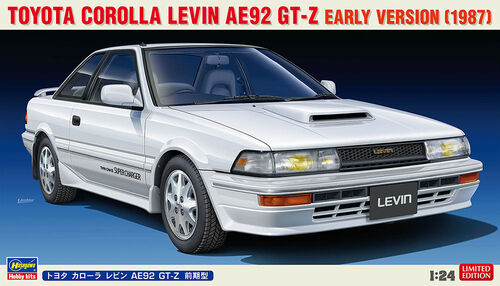 Hasegawa 20596 Toyota Corolla Levin AE92 GT-Z Early Version (1987)