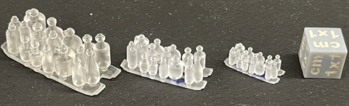EMP3D 48090206 Butelki różne przeźroczyste - zestaw nr 1