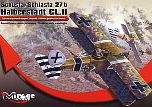Mirage-Hobby 481308 Schusta/Schlasta 27b Halberstadt CL.II