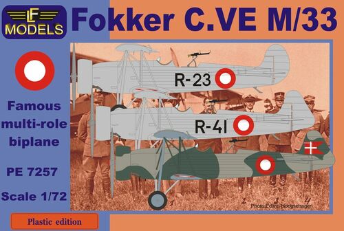 LF Models PE7257 Fokker C.VE M/33