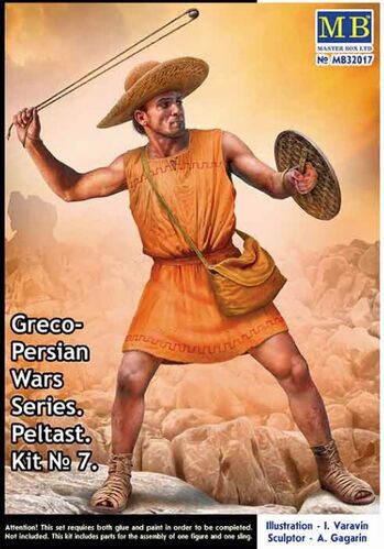 Master Box 32017 Greco-Persian Wars series. Peltast. Kit No 7.