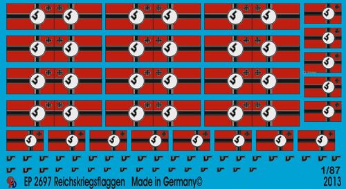 Peddinghaus-Decals 2697 German War Flags