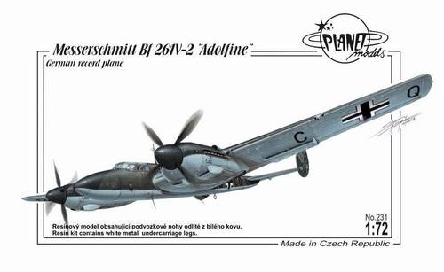 Planet Models 231 Bf-261V-2 Adolfine