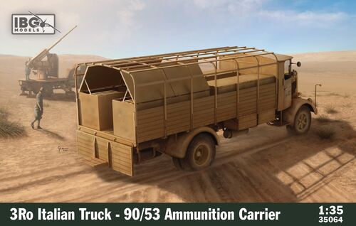 IBG 35064 3Ro Italian Truck - 90/53 Ammunition Carrier