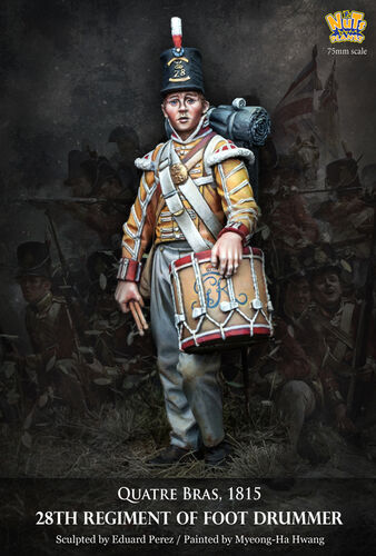 Nutsplanet NP-75009 Quatre Bras - 28th Regiment of Foot Drummer 1815