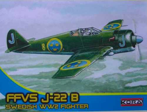 Kora Models 72190 FFVS J 22B Swedish fighter