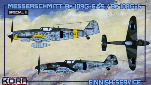Kora Models KPK72110 Messerschmitt Bf-109G-6AS/G-6 Finnish service