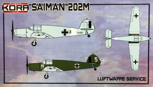 Kora Models KPK7294 Saiman 202M Luftwaffe service