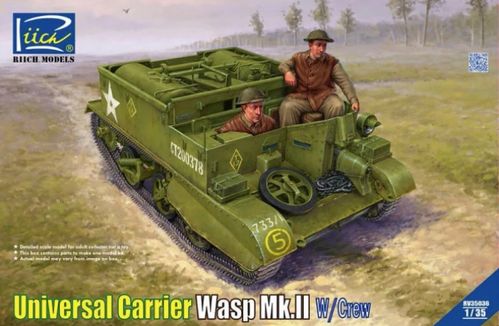 Riich.Models RV35036 Universal Carrier Wasp Mk.II with Crew