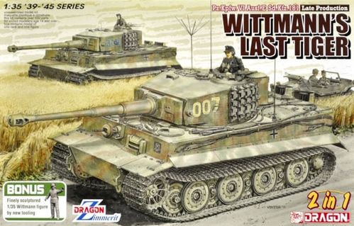 Dragon 6800 Pz.Kpfw. VI Ausf E Sd.Kfz. 181 Wittmann's Last Tiger