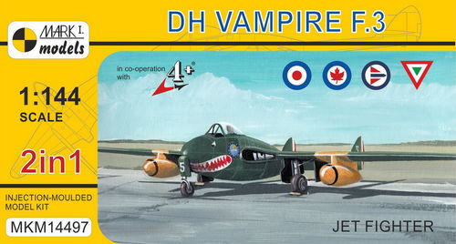 Mark I Models 144097 DH Vampire F.3
