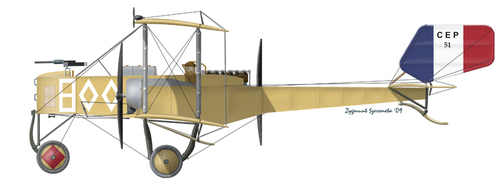 Choroszy Modelbud C24 Caproni CEP.1 B2 French Escadre CEP.51