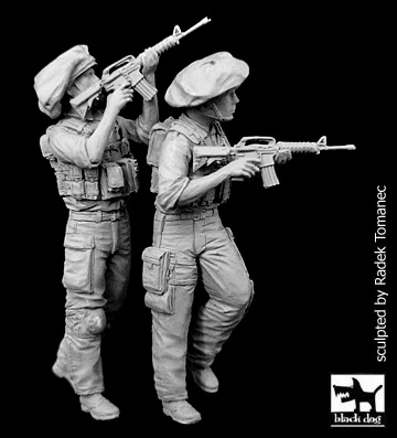 Black Dog F35070 Israel army soldiers set