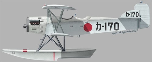 Choroszy Modelbud B56 Navy Type 15 Recconnaissance Seaplane E2N1