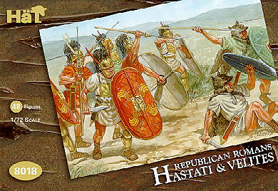 Hat 8018 Republican Romans - Hastati and Velites.