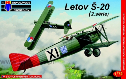DISCONTINUED Kovozavody Prostejov 72018 Letov Š-20 (2.serie)