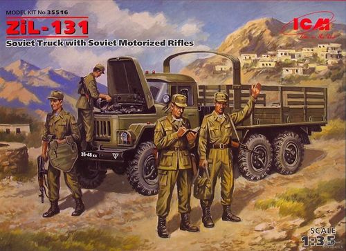 ICM 35516 Zil-131 w/Soviet motorized Riffles