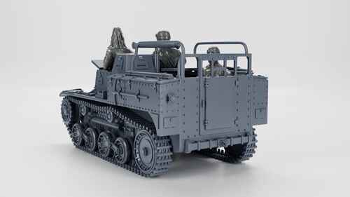 EMP3D 72011932 Pojazd obserwacyjny artylerii Type 100 Te-Re - otwarty właz