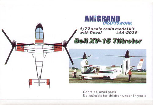 Anigrand Craftswork AA2030 Bell XV-15 Tiltrotor Tiltrotor