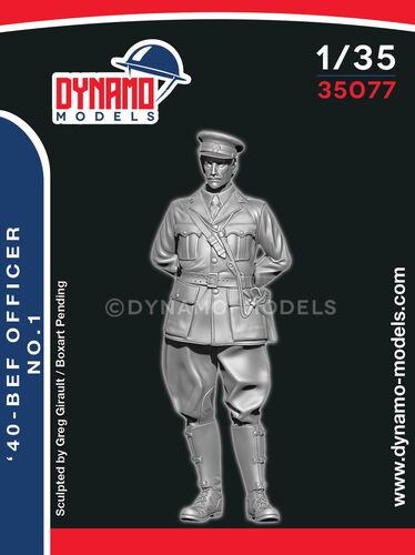 Dynamo-Models 35077 40’ BEF Officer No.1