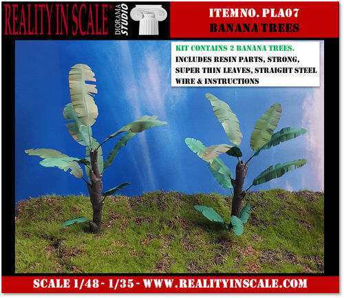 Reality in Scale PLA07 Banana Trees 1