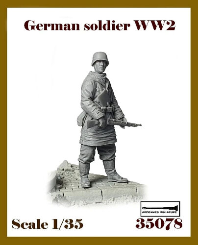Ardennes Miniature 35078 German Soldier WW2 Vol. 2