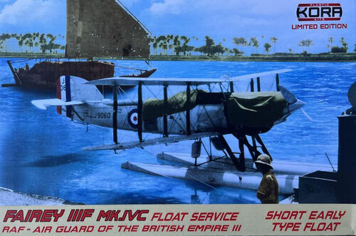 Kora Models KPK72187 Fairey IIIF Mk.IVC RAF - Air Guard Of The British Empire III - Short Early Type Float