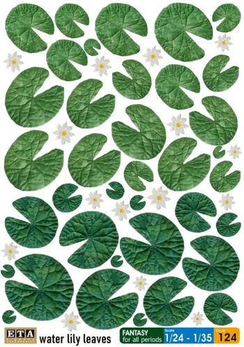 ETA DIORAMA ACCESSORIES 124 Fantasy - Water Lily Leaves