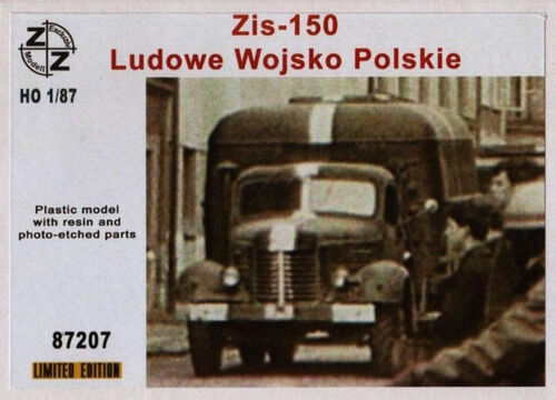 ZZ Modell 87207 ZiS-150 Truck in Polish People's Army (Ludowe Wojsko Polskie)
