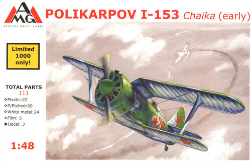 AMG - Arsenal Model Group 48302 Polikarpov I-153 Chaika (early)