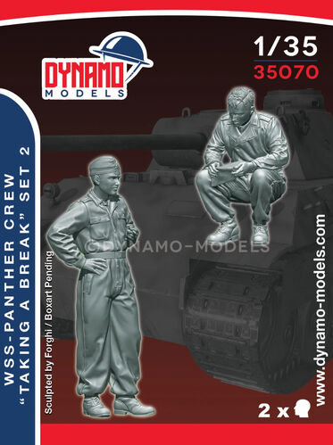 Dynamo-Models 35070 WSS-Panther Crew 'Taking A Break' Set 2