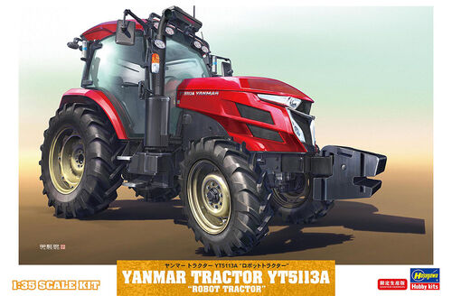 Hasegawa 66108 Yanmar Tractor YT5113A 'Robot Tractor'