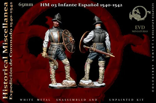 El Viejo Dragon HM03 Spanish Infantryman - Coronado Expedition 1540-1542