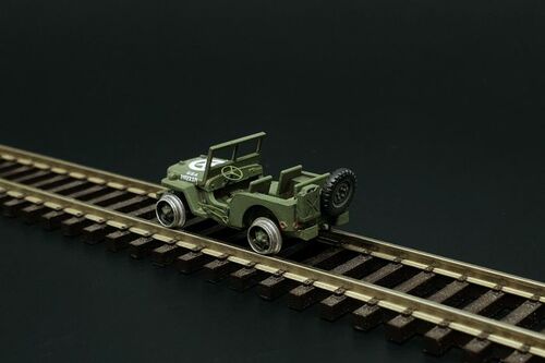 Hauler T120084 Railway Jeep (2 pcs)