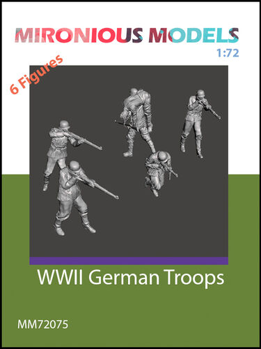 Mironious Models 72075 WWII German Troops