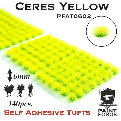 Paint Forge PFAT0602 Ceres Yellow Alien Tufts 6mm