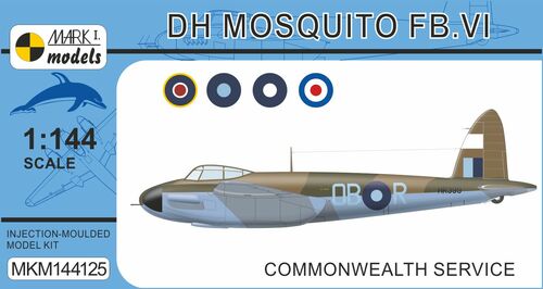 Mark I Models 144125 DH Mosquito FB.VI ‘Commonwealth Service’