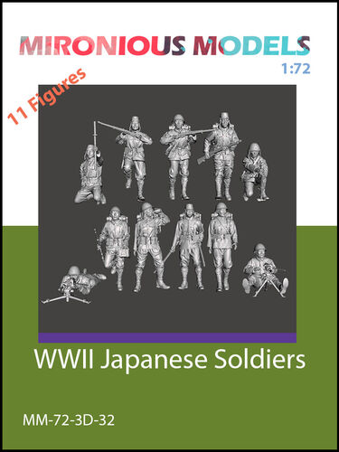 Mironious Models 72032 WWII Japanese Soldiers