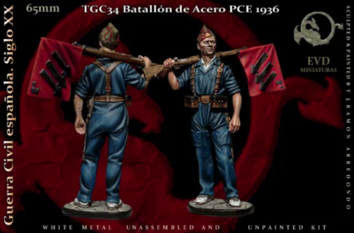 El Viejo Dragon TGC34 Batallón de Acero PCE 1936